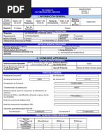 Formato de Solicitud de Servicio E1 | PDF