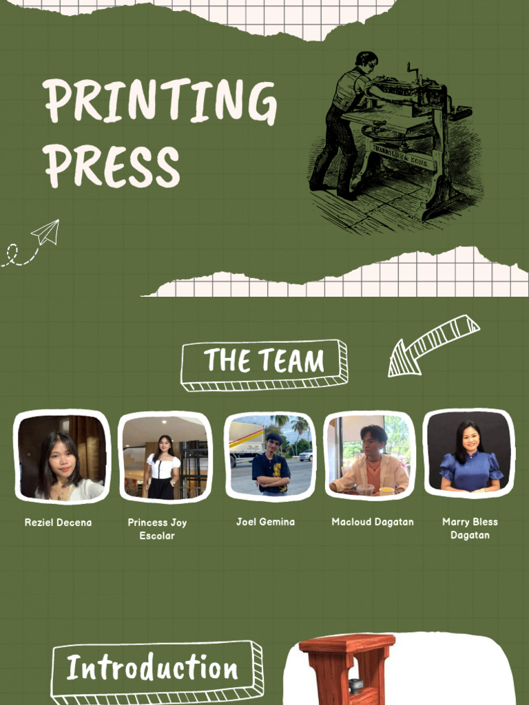 Evolution of the Printing Press | PDF | Printing Press | Printing