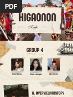 Higaonon Tribe: Culture and Attire | PDF | Agriculture | Rituals