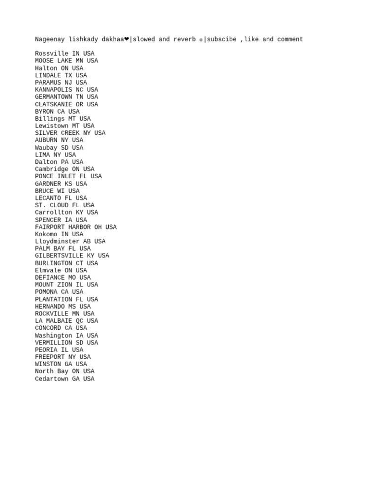 50 Cities | PDF