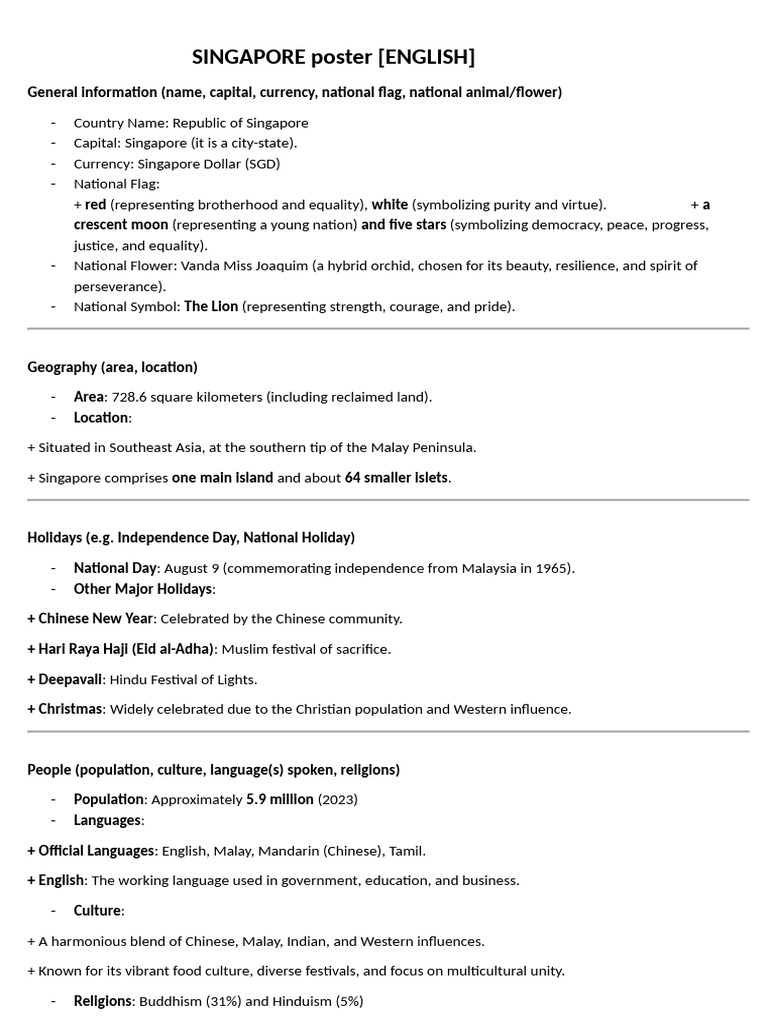 Singapore | PDF