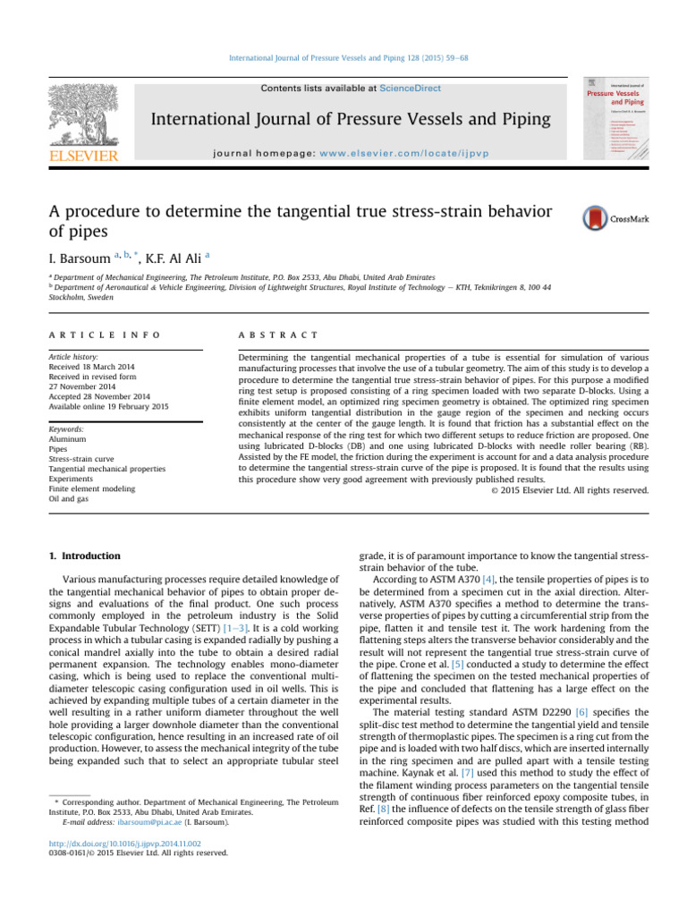 A Procedure To Determine The Tangential TR - 2015 - International ...