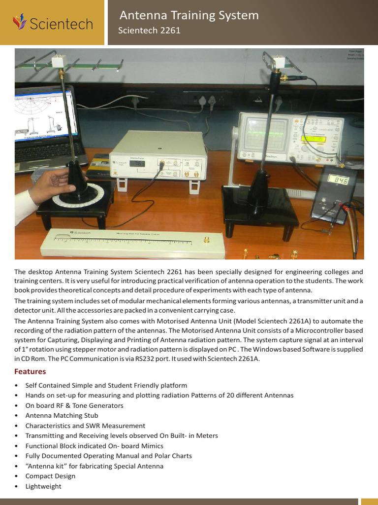Antenna Training System - Compressed | PDF | Antenna (Radio) | Radio Technology