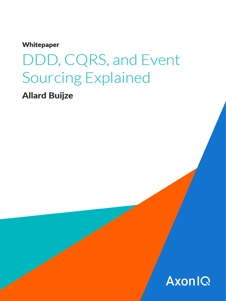 whitepaper-ddd-cqrs | PDF | Computer Engineering | Software Development