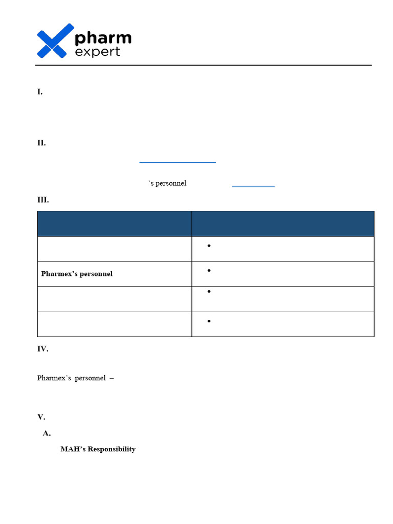 Sop QPPV Role and Responsibilities | PDF | Pharmacovigilance | Business