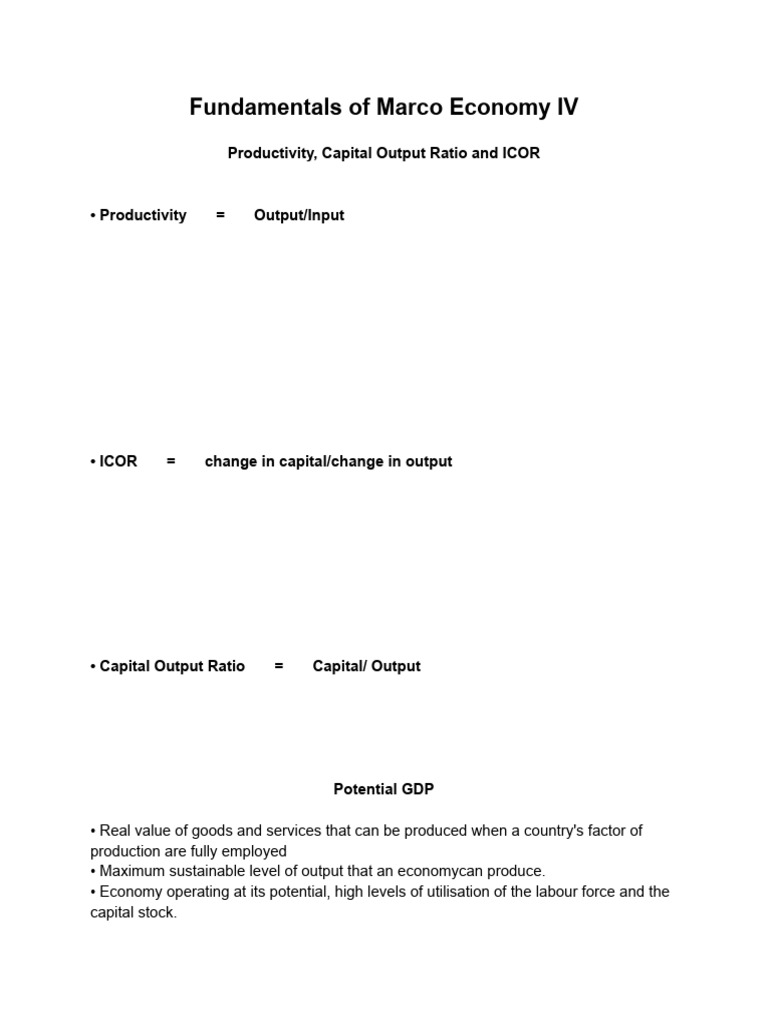Fundamentals of Marco Economy IV | PDF | Purchasing Power Parity ...