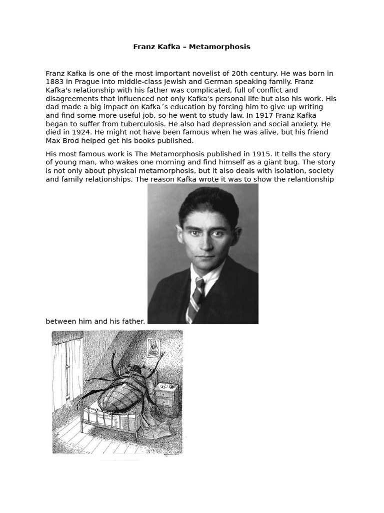 Kafka's Metamorphosis: Themes & Impact | PDF
