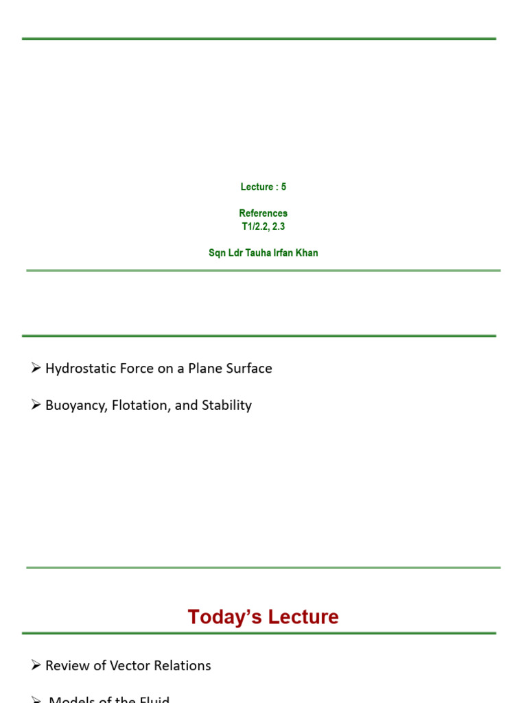 Lecture 5 | PDF | Euclidean Vector | Integral
