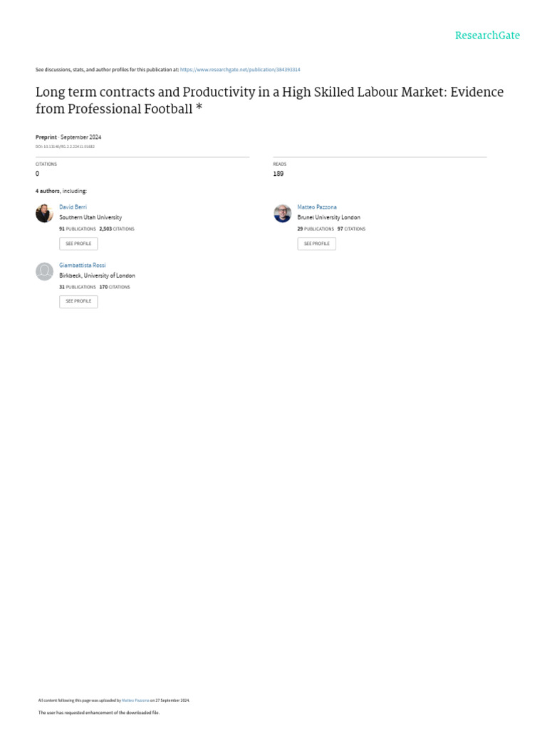 Paper_Long_Contract | PDF | Logistic Regression | Statistical Theory