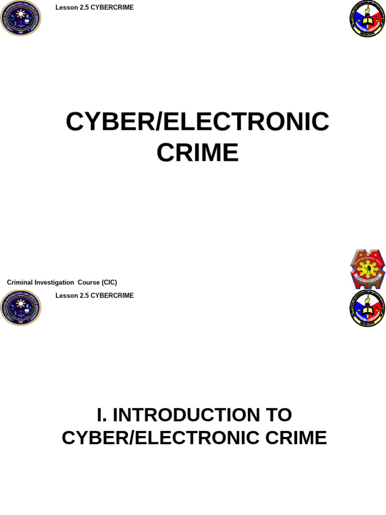 2.5 Cyber Crime | PDF | Cybercrime | Computing