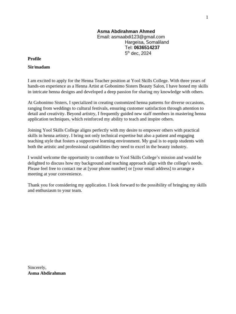 asma cv | PDF | Creativity | Human Communication