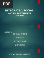 ACWA Code of Ethics Jan 2017 | PDF | Community | Social Exclusion