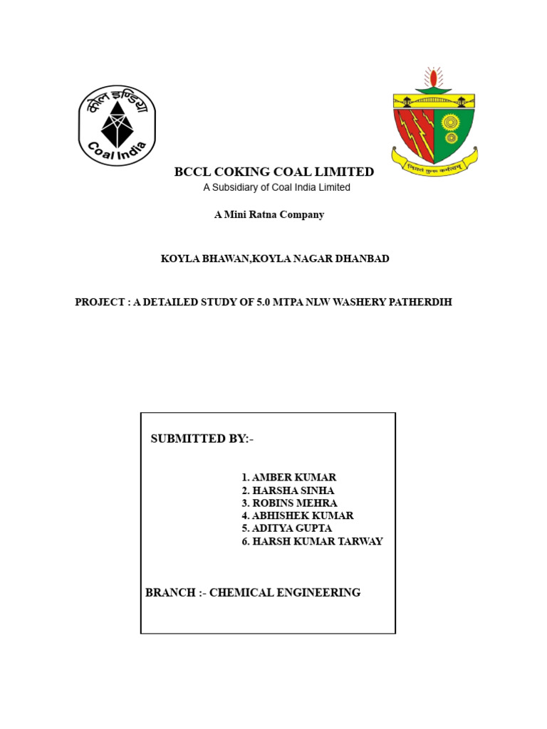 BCCL Coking Coal Limited | PDF | Coal | Hydrocarbons