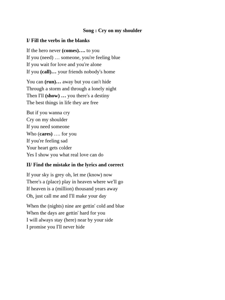 Song | PDF