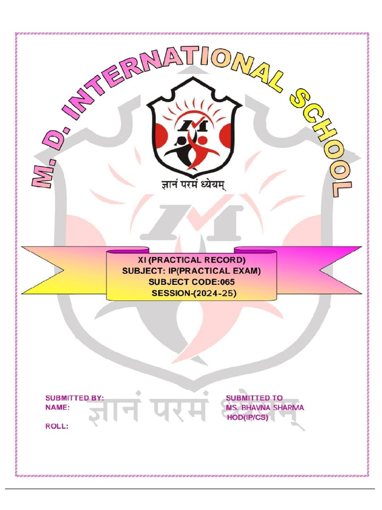 Class XI SQL Practicals Guide | PDF | Sql | Data