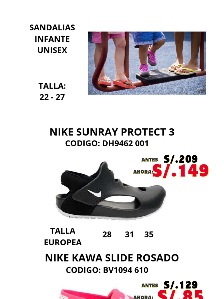 SANDALIAS INFANTE_NOVIEMBRE 04 | PDF