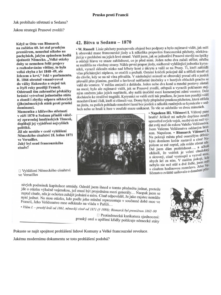 Prusko Proti Francii | PDF