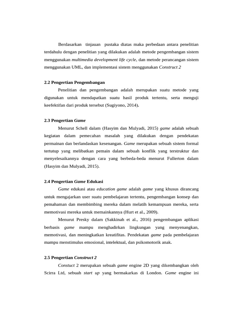 Pengembangan Game Edukasi dengan Construct 2 | PDF