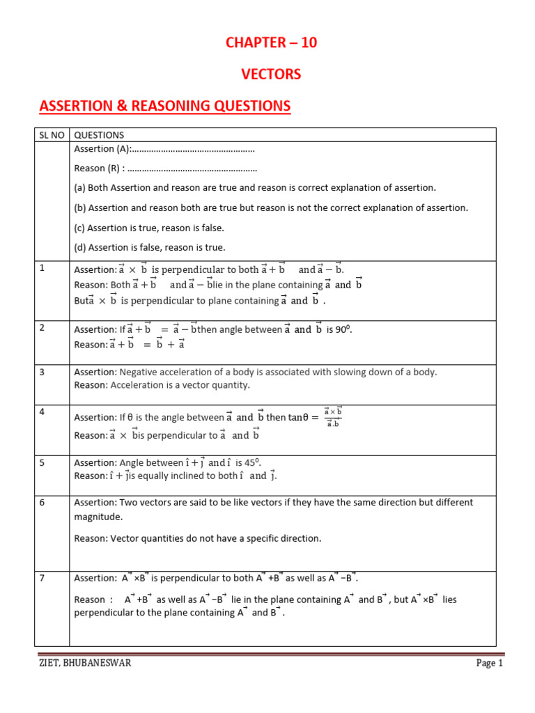Ch 10 Arq_vectors | PDF | Euclidean Vector | Area