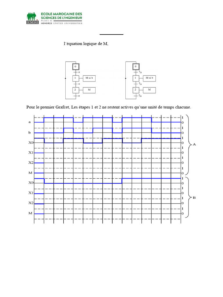 TD1 automatismes sÃ©quentiels | PDF