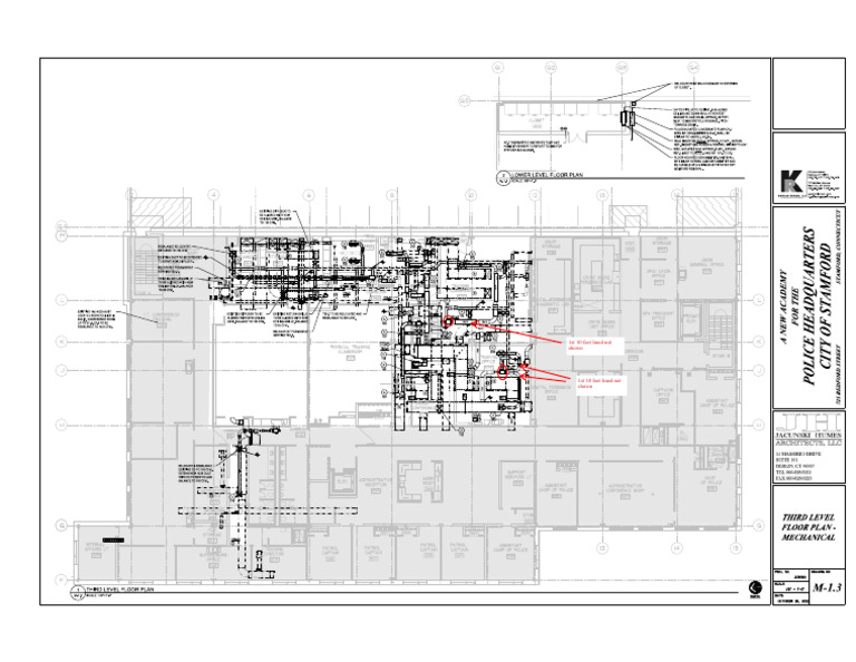 Police Stamford Mech Drawings Only | PDF
