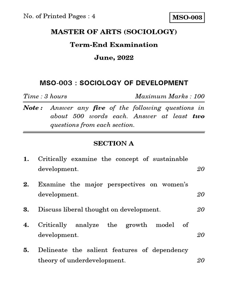 MSO-3 | PDF | Behavioural Sciences | Science