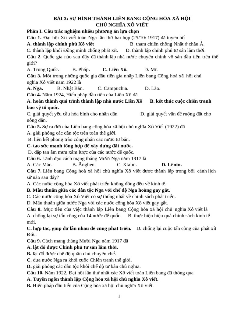 Su 11 de Cuong Giua Ki 1 | PDF