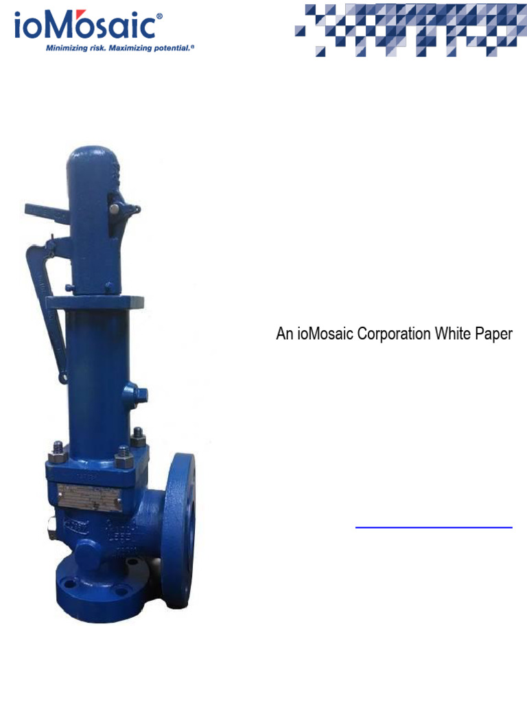 Properly Calculate Relief Systems Steady and Dynamic Reaction Forces ...