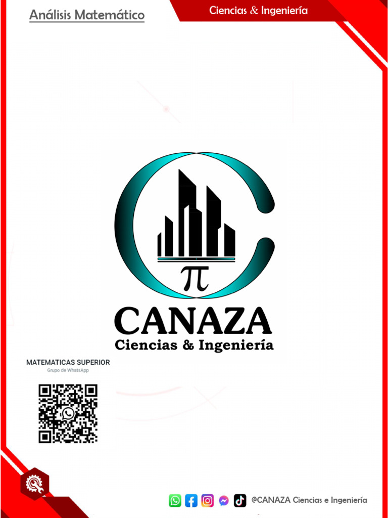 Apuntes de Cálculo II - Canaza | PDF