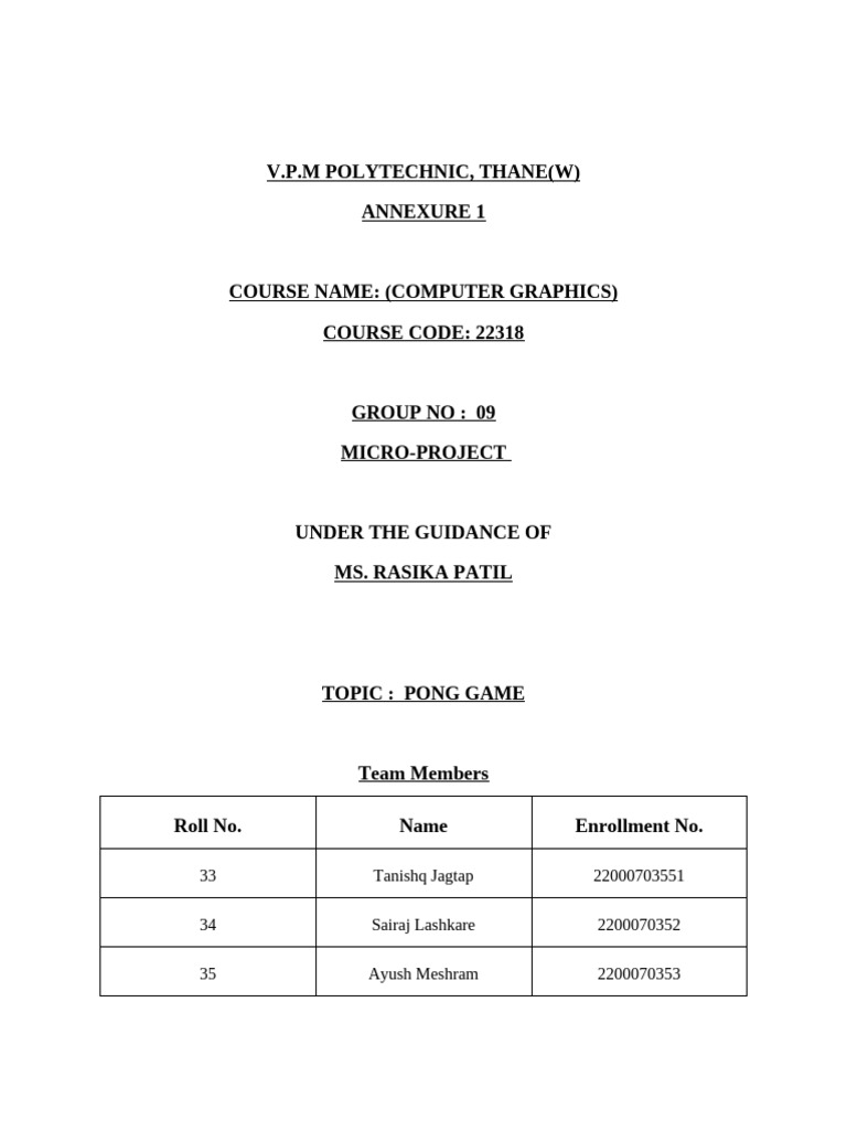 CGR annexur 1 -1 | PDF | Computer Programming | Computing