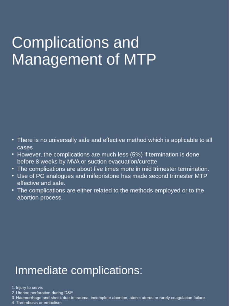MTP GRP 4 | PDF | Abortion | Pregnancy