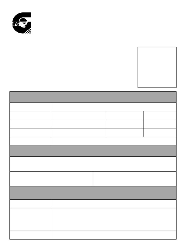 Borang Permohonan Kad Pelajar 1 | PDF
