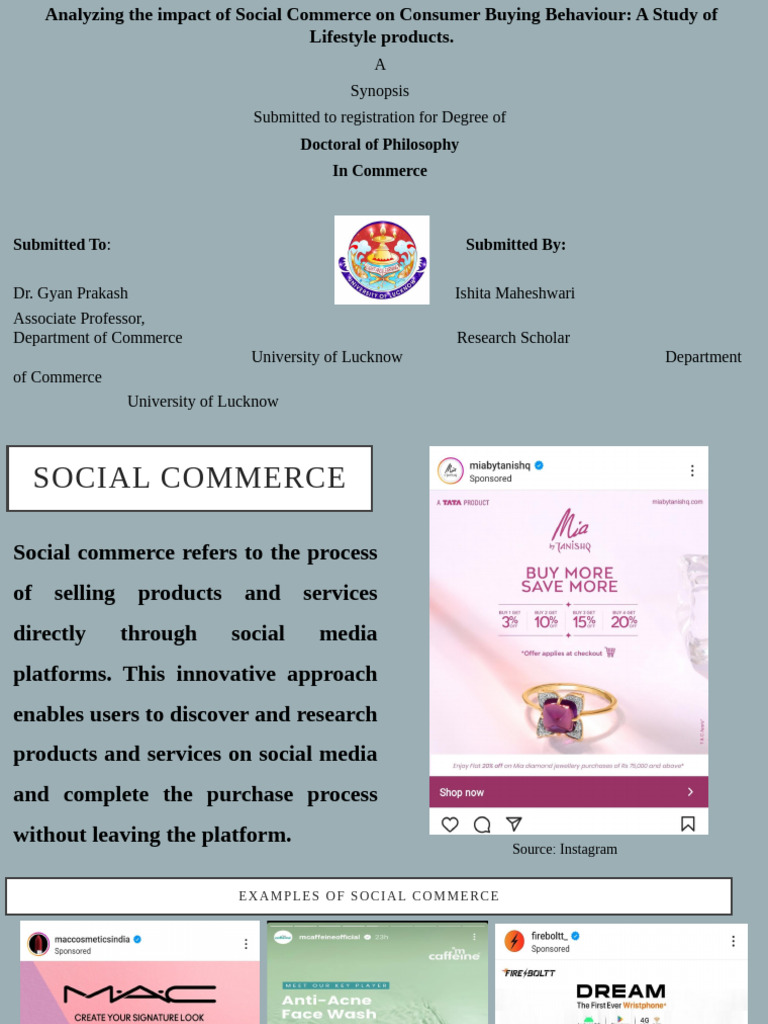 S_COMMERCE_PPT[1] | PDF | Behavior | E Commerce