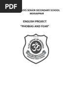 English Project Class 12 Rattrap Cbse | PDF | Phobia | Anxiety