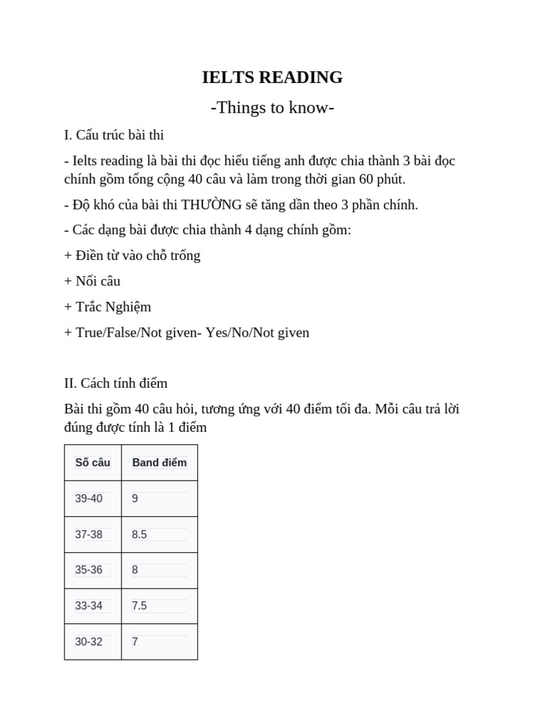 Ielts Reading | PDF