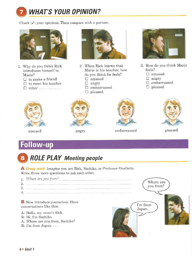 Interchange 1 3th Edition (dragged) 4 | PDF