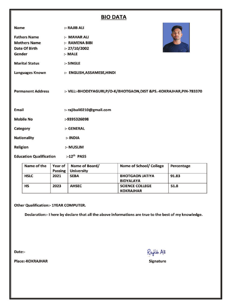 Rajib Ali Pages | PDF