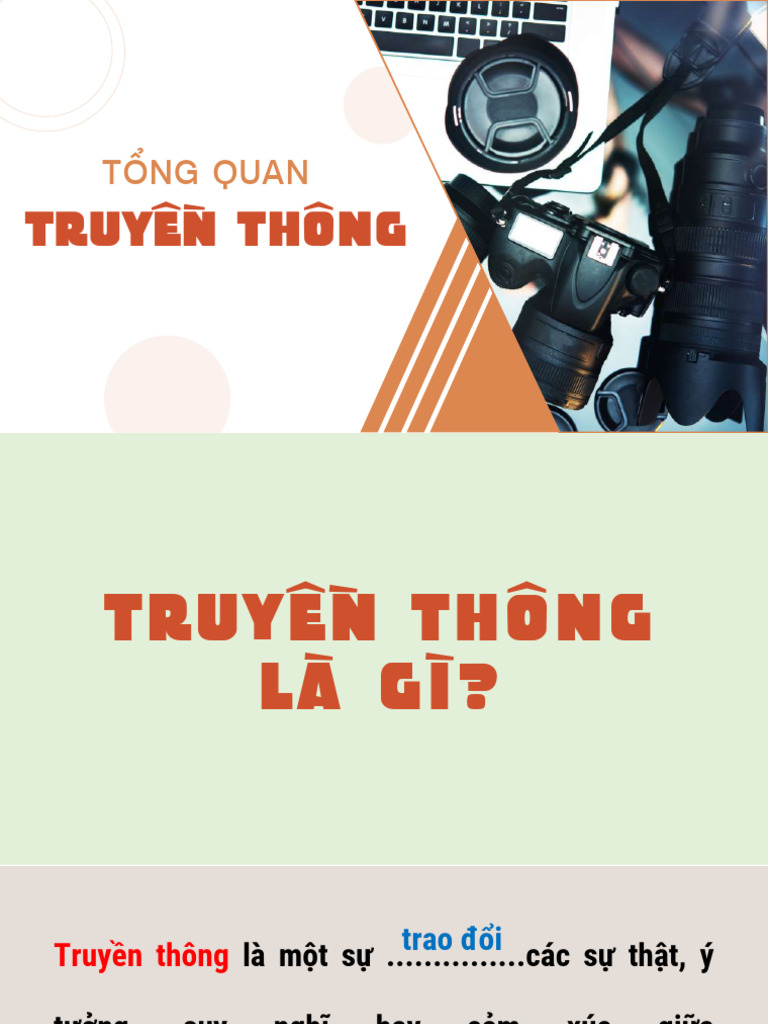 1 - Tong Quan Ve Truyen Thong | PDF