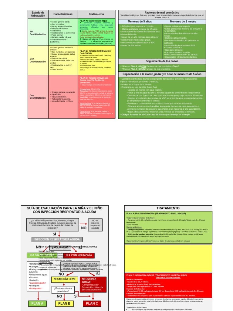 Eda - Ira | PDF | Neumonía | Deshidración