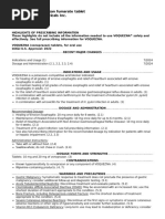 Vonoprazan Tablets SMPC | PDF | Clinical Medicine | Pharmaceutical Sciences