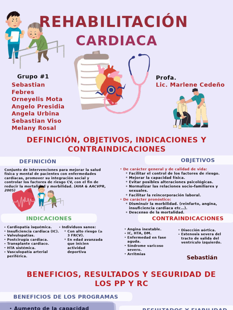 Rehabilitacion Cardica Generalidades. | PDF | Hipertensión ...