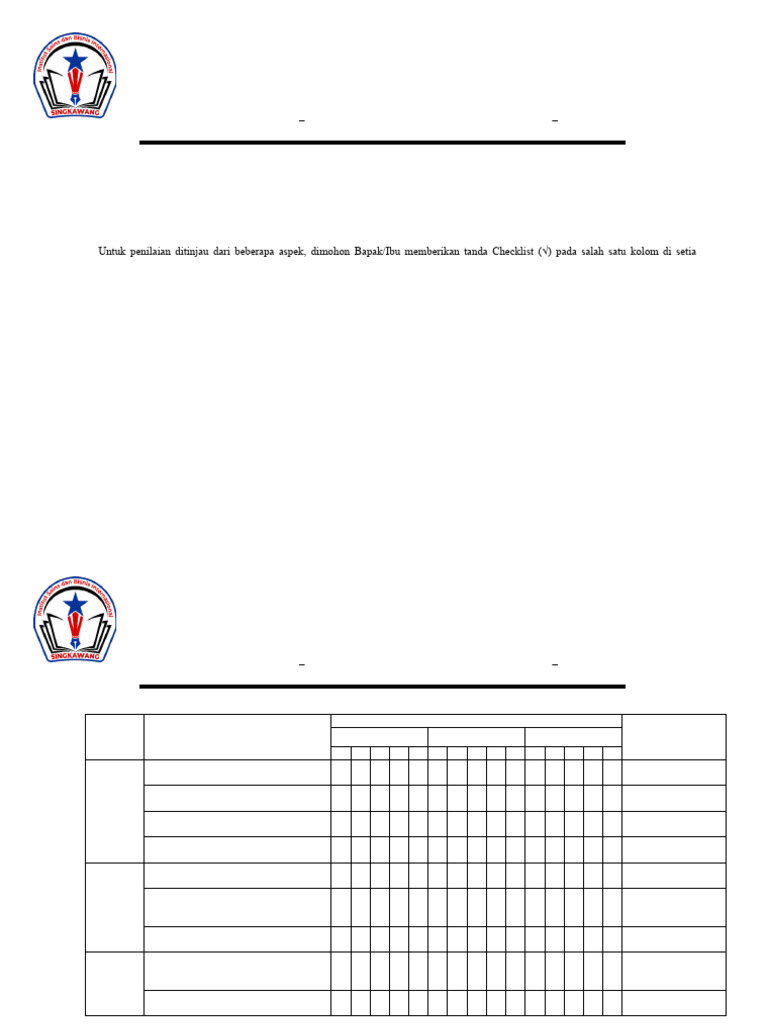 Lembar Validasi | PDF