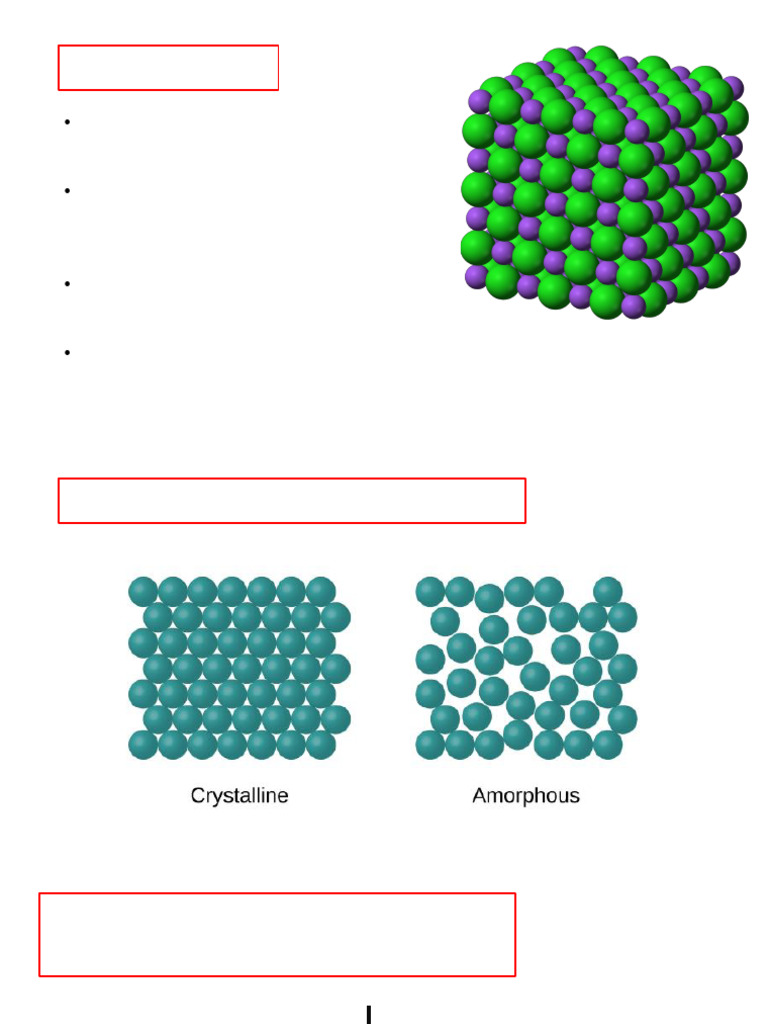 PPT Solid State | PDF | Crystal Structure | Analytical Chemistry