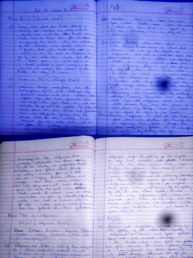 Act II Scene II | PDF