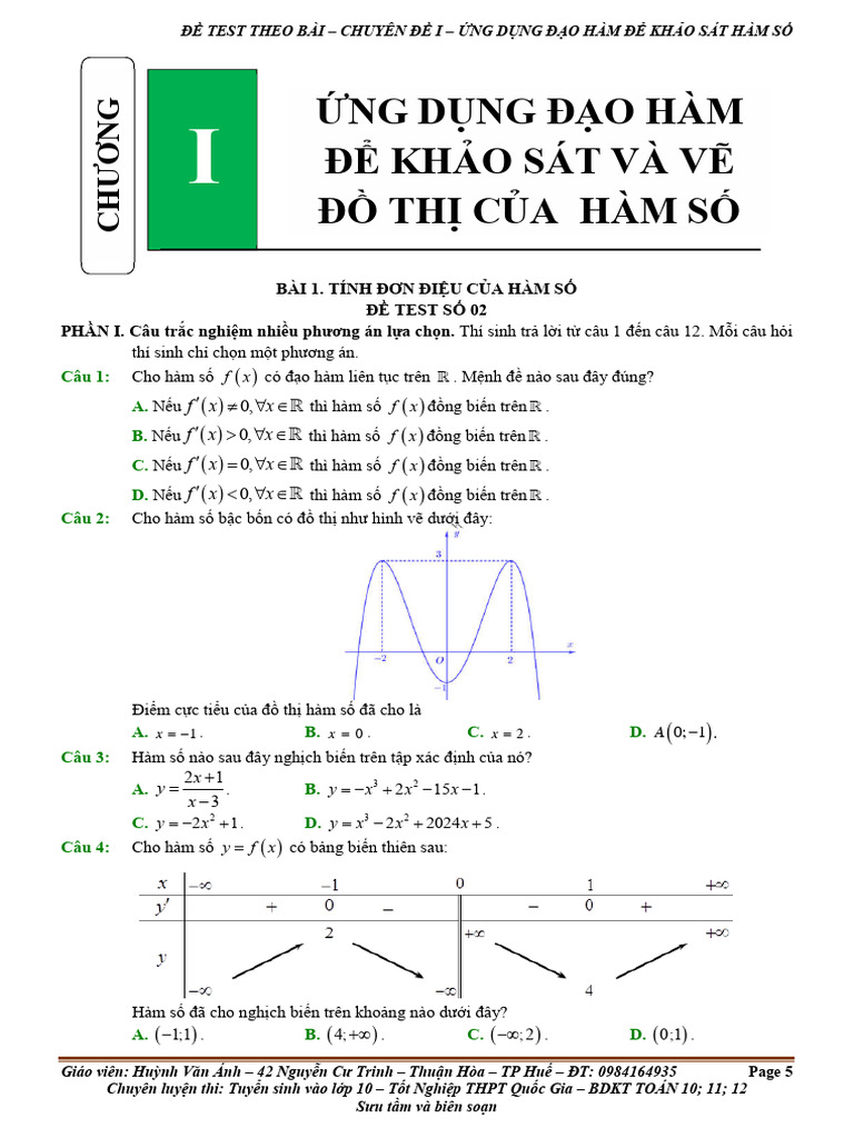 12 Bai-1 2 Test-02 | PDF