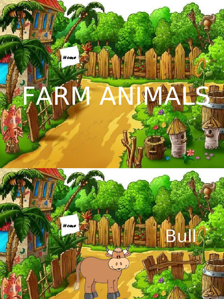 Farm Animals Flashcards 8421 | PDF