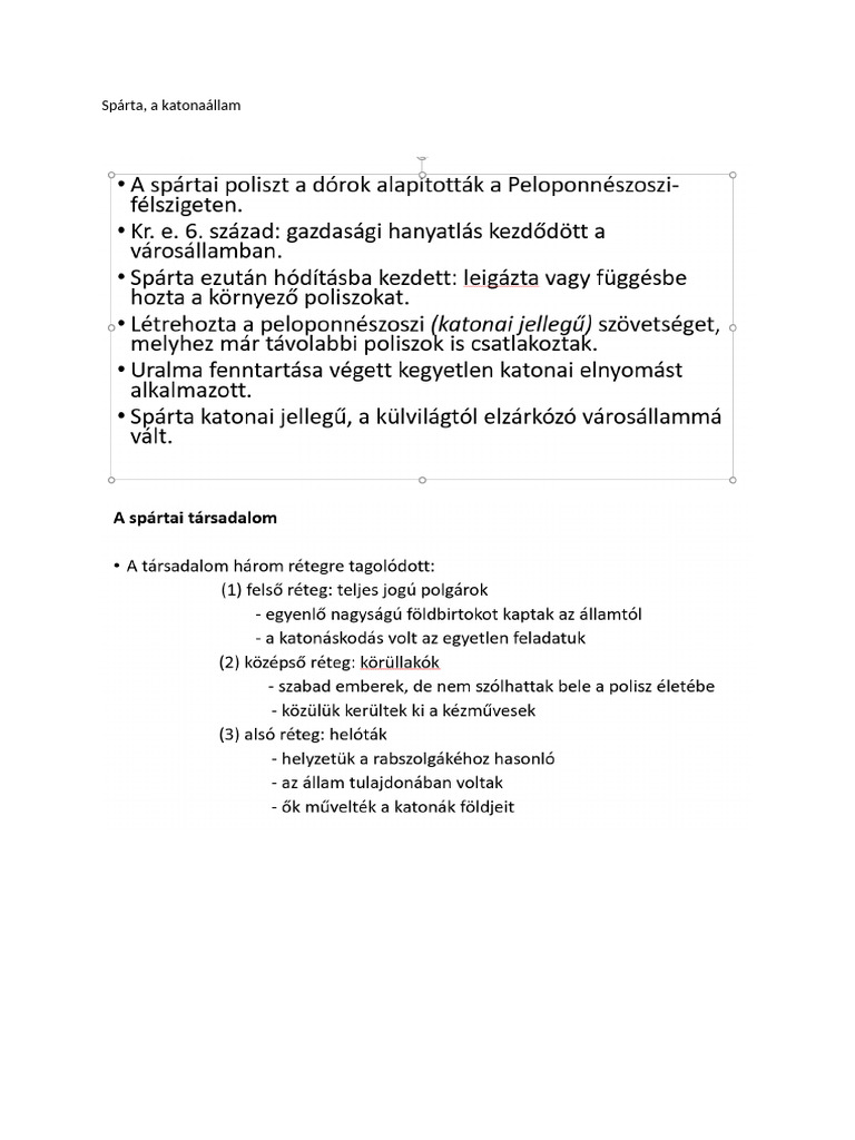 Spárta | PDF