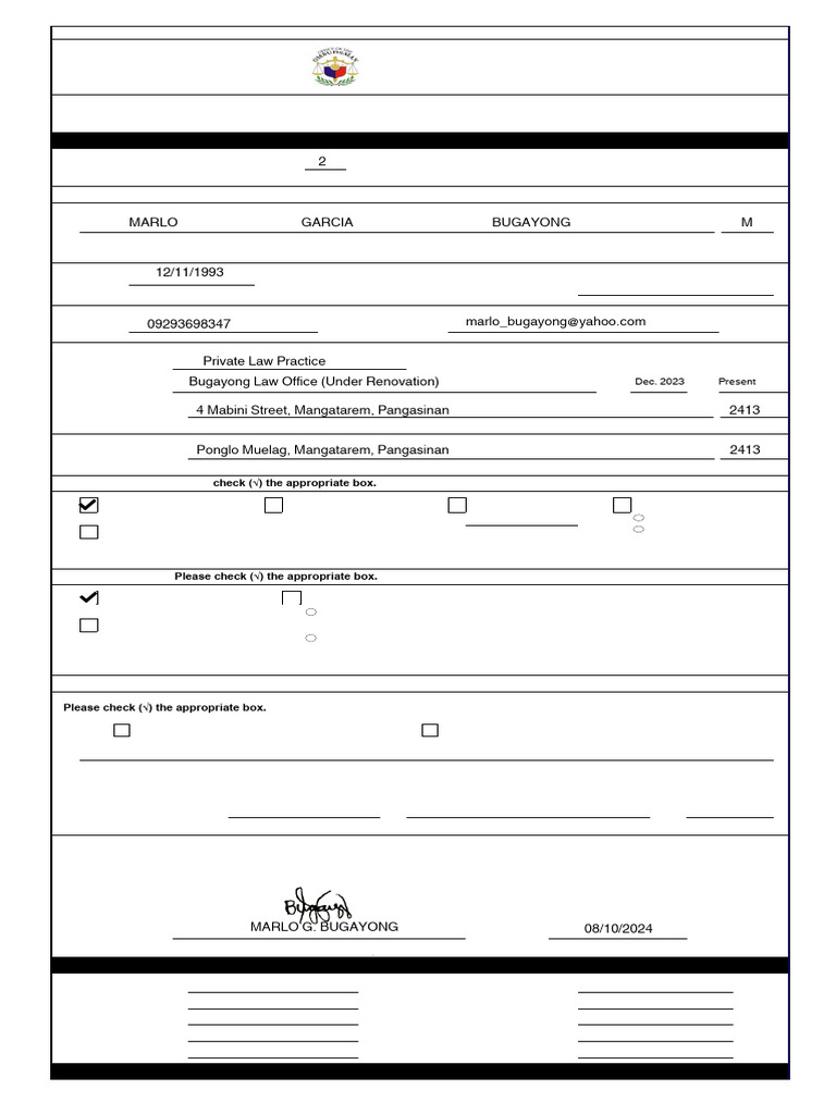 OMB Form 1 - Application For Ombudsman Clearance | PDF