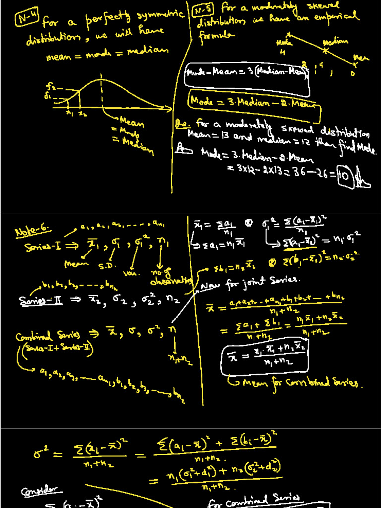 XI Statistics L 3 Final | PDF
