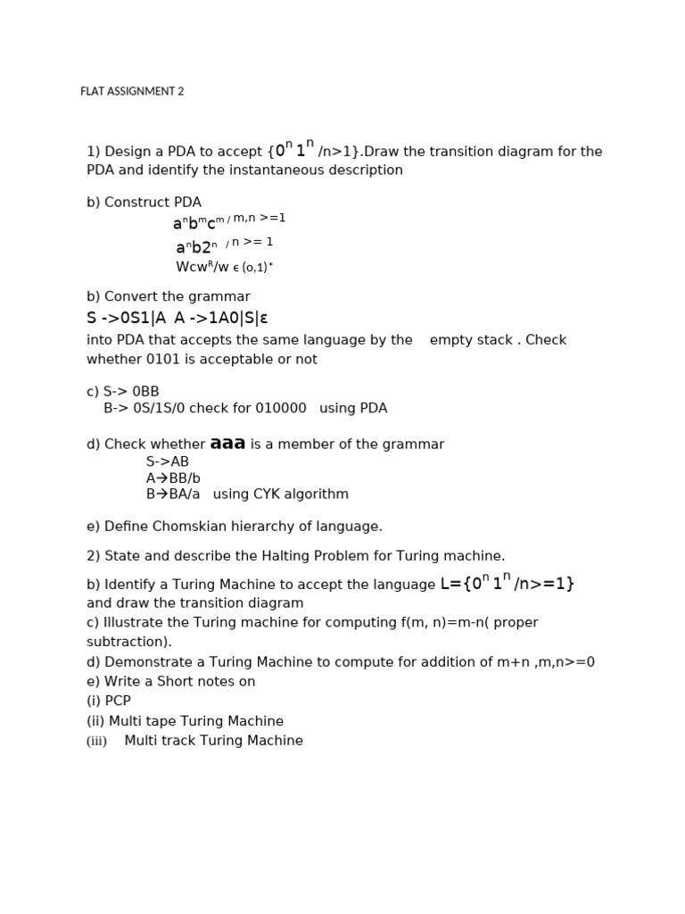 Flat Assignment 2 | PDF